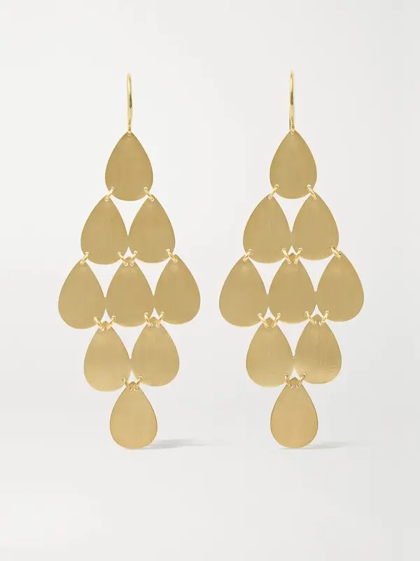 Irene Neuwirth 18-karat Chandelier Earrings - Gold