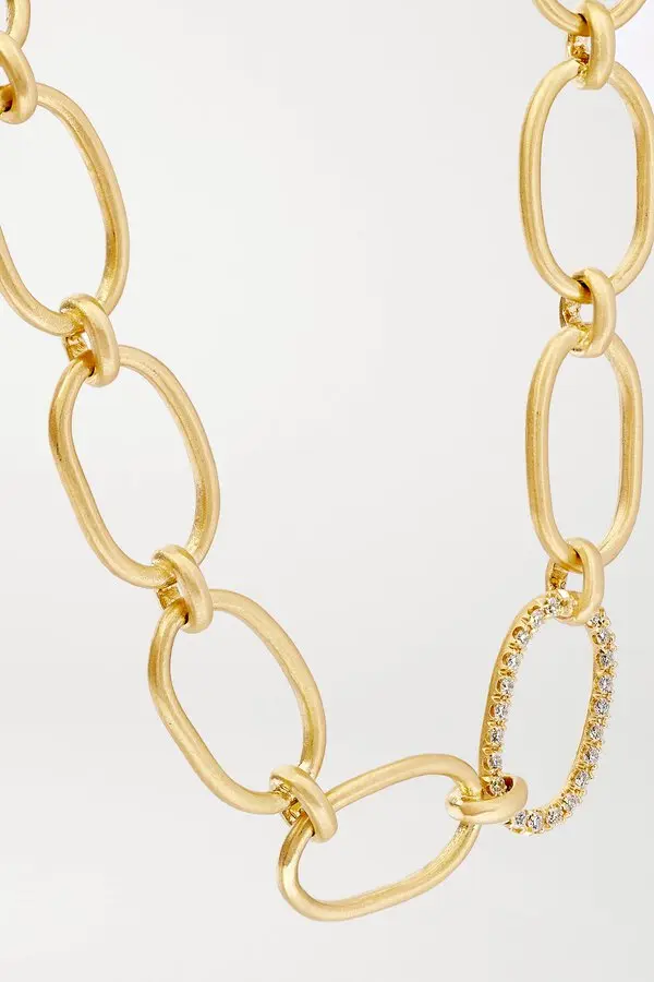 Irene Neuwirth 18-karat Diamond Chain Bracelet