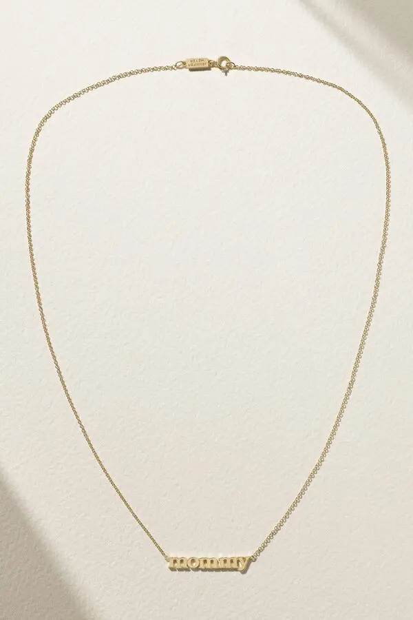 JENNIFER MEYER Mommy 18-karat Necklace