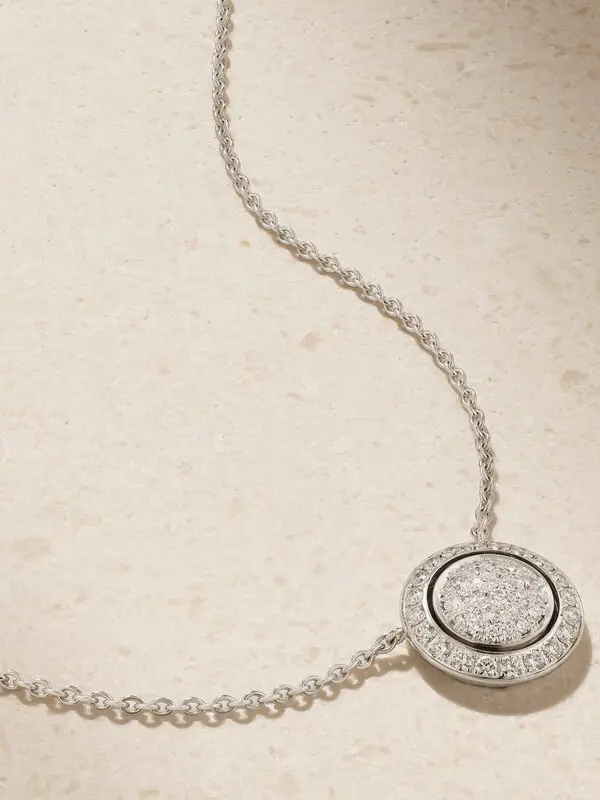 PIAGET Possession 18-karat Diamond Pendant Necklace - Silver
