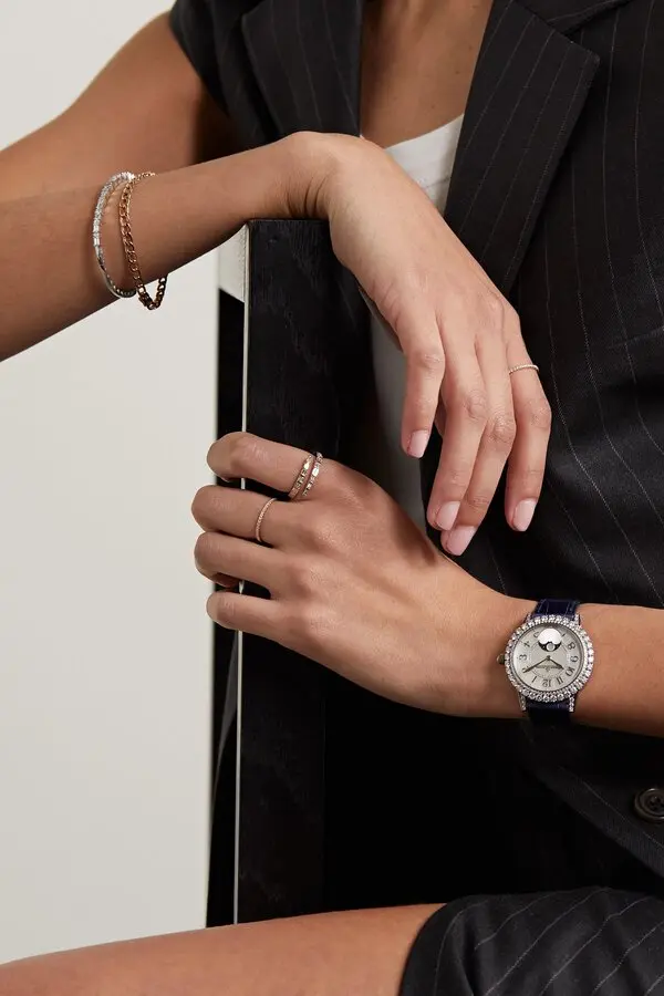 JAEGER-LECOULTRE Dazzling Rendez-vous Moon Automatic 36mm Medium Alligator And Diamond Watch
