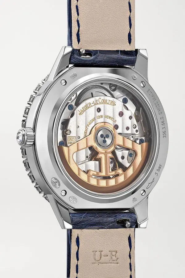 JAEGER-LECOULTRE Dazzling Rendez-vous Moon Automatic 36mm Medium Alligator And Diamond Watch
