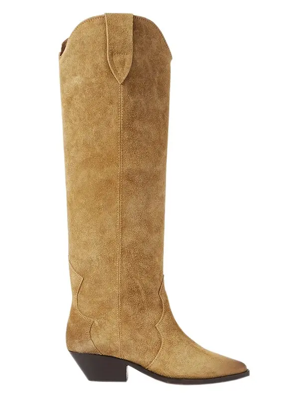 Isabel Marant Denvee Suede Knee Boots