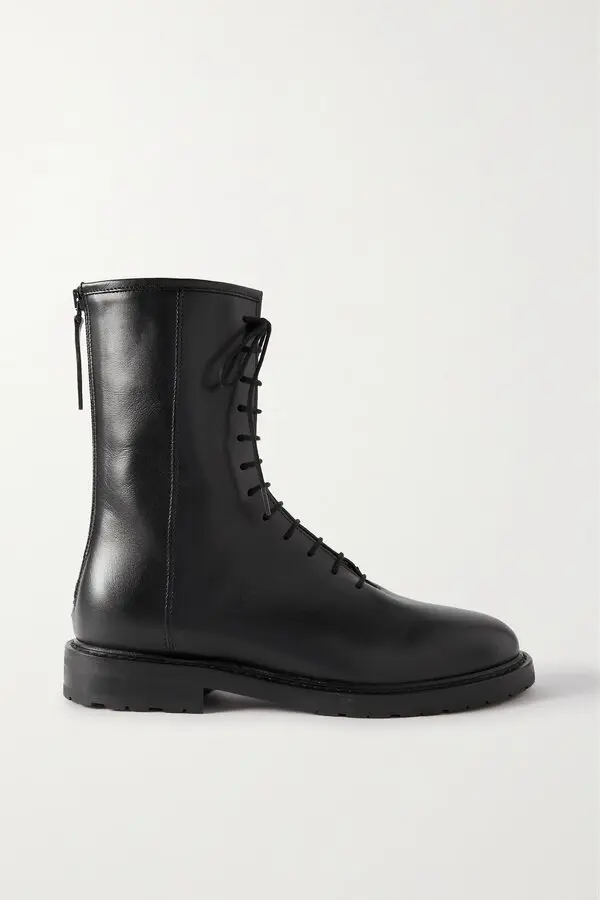Legres 08 Leather Ankle Boots - Black