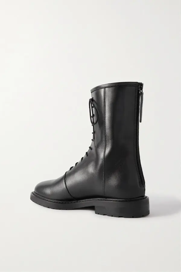 Legres 08 Leather Ankle Boots - Black