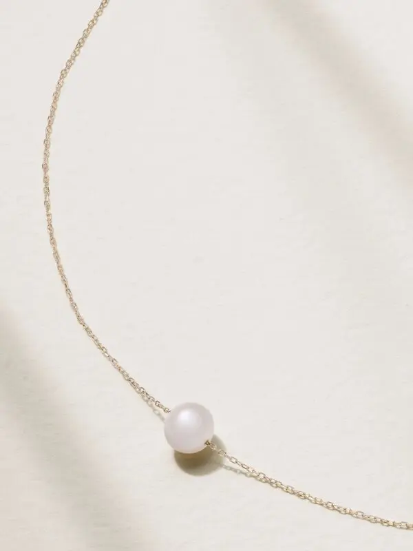 Mateo 14-karat Pearl Choker