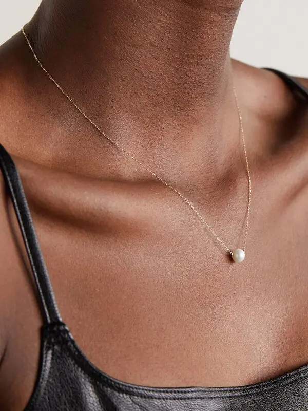 Mateo 14-karat Pearl Choker
