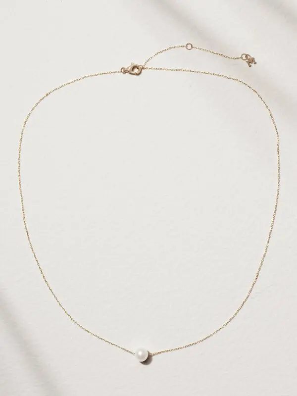 Mateo 14-karat Pearl Choker