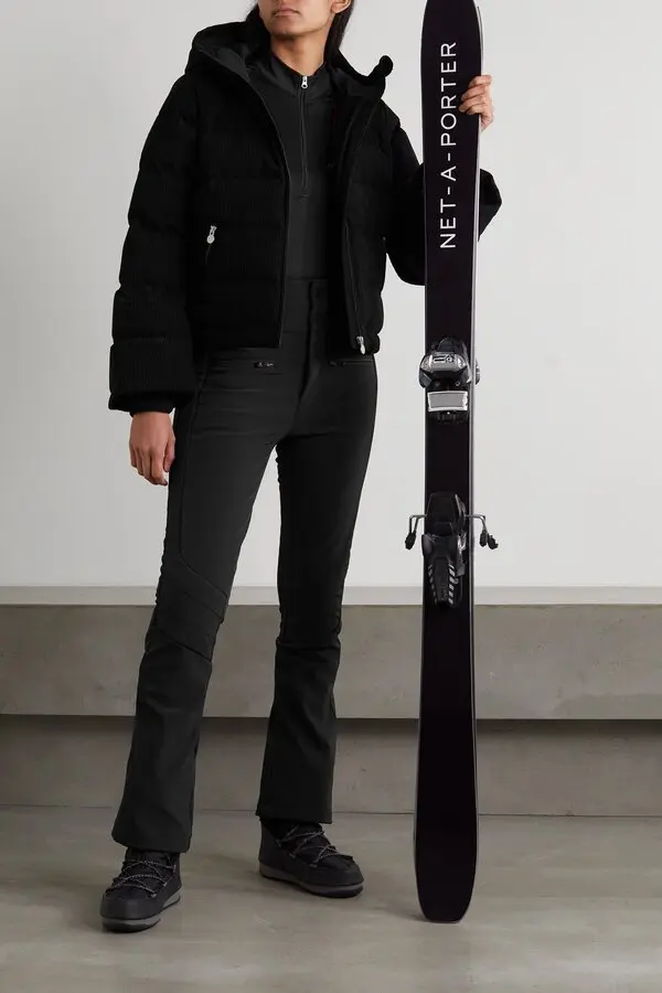Perfect Moment Aurora High-rise Flared Ski Pants - Black