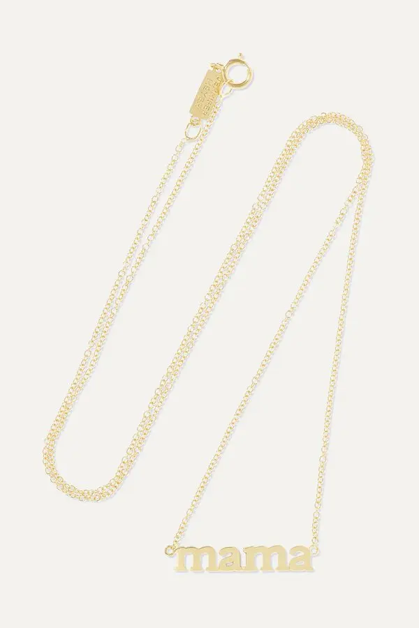 JENNIFER MEYER Mama 18-karat Necklace - Gold