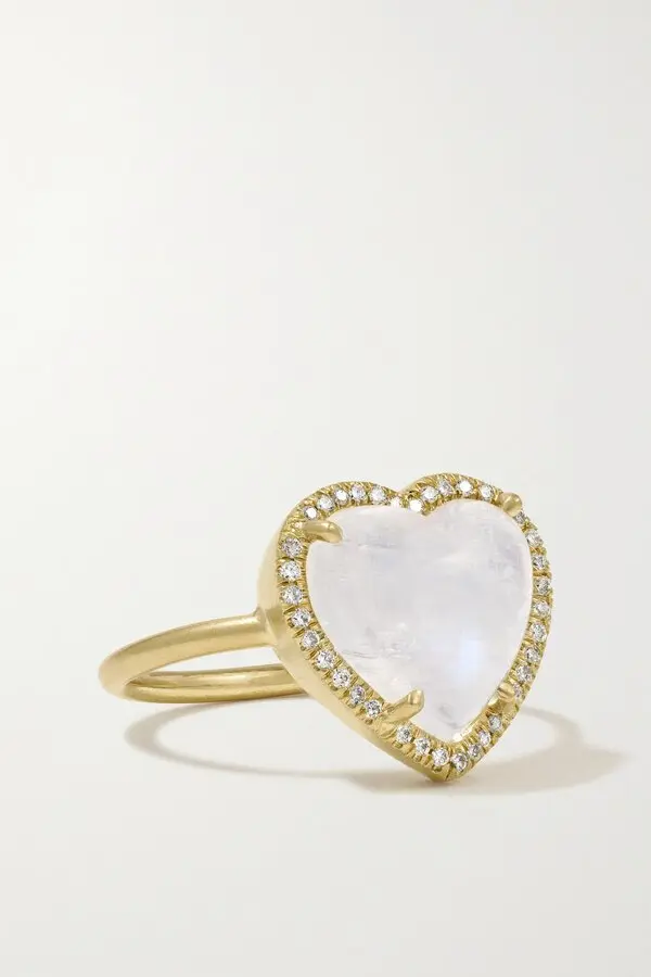 Irene Neuwirth Love 18-karat Moonstone And Diamond Ring