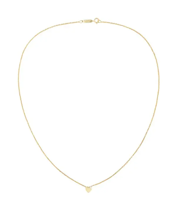 JENNIFER MEYER Mini Heart Necklace - Gold