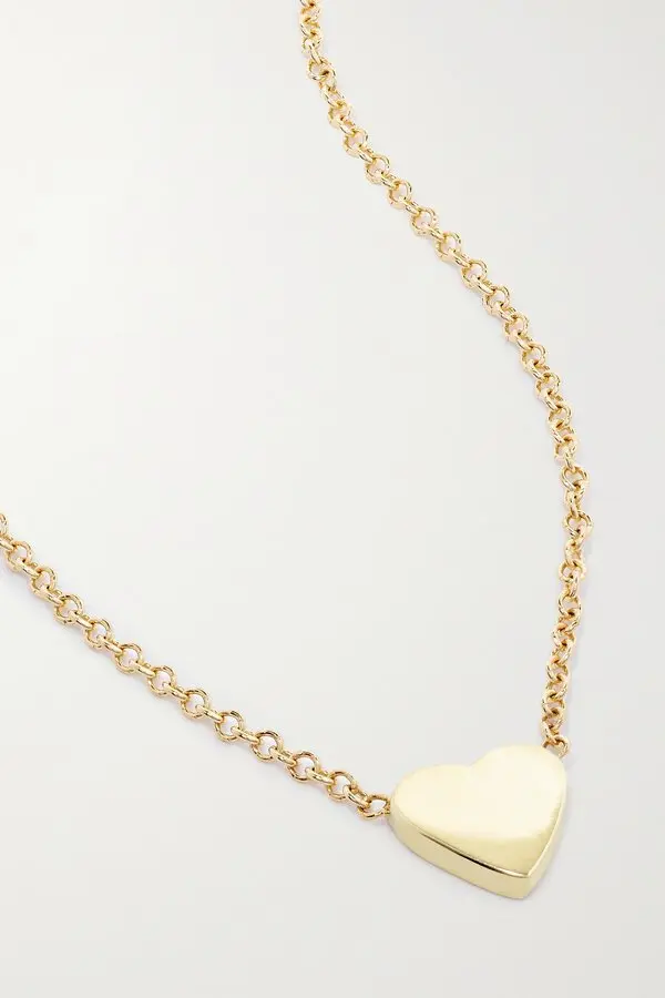 JENNIFER MEYER Mini Heart Necklace