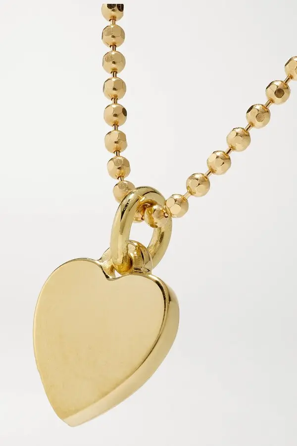JENNIFER MEYER Heart 18-karat Necklace