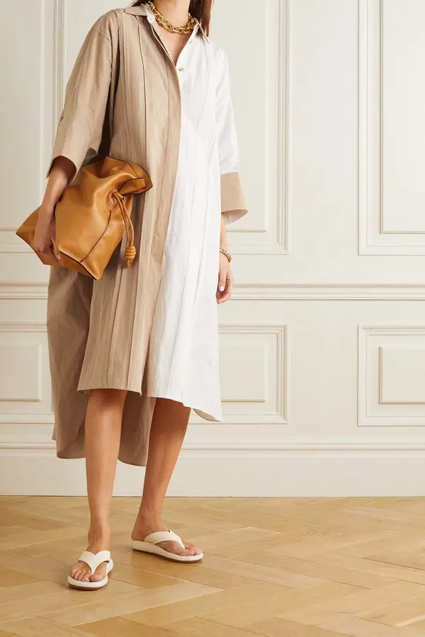 target linen shift dress Stetson White Linen Shirt Dress main image 1