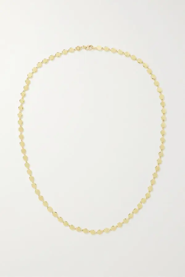 JENNIFER MEYER Mini Circle 18-karat Necklace