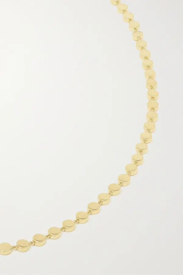 JENNIFER MEYER Mini Circle 18-karat Necklace
