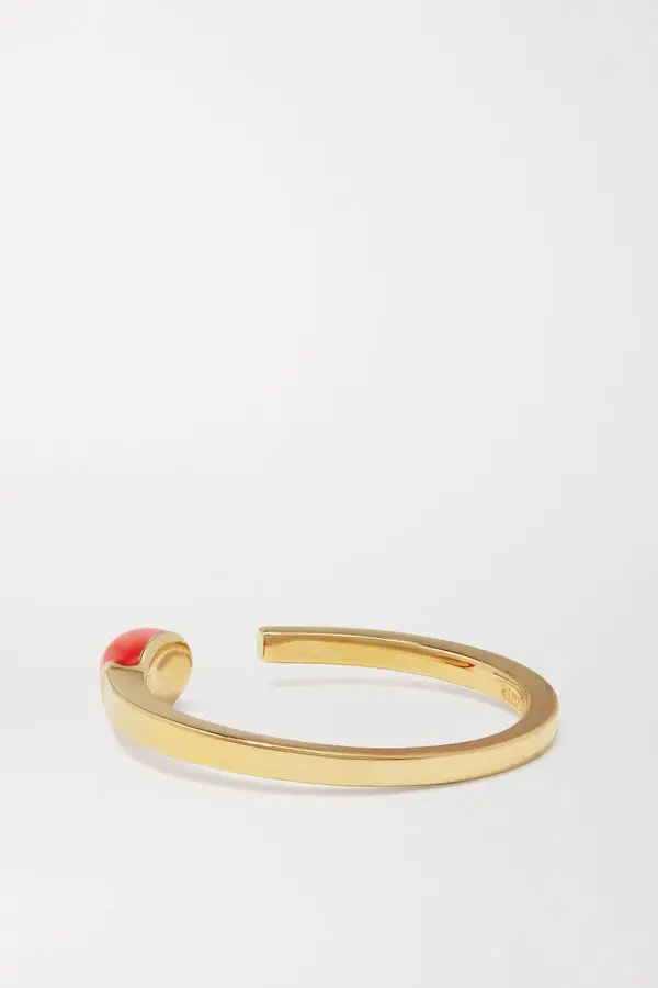 Alison Lou Match Stack 14-karat And Enamel Ring