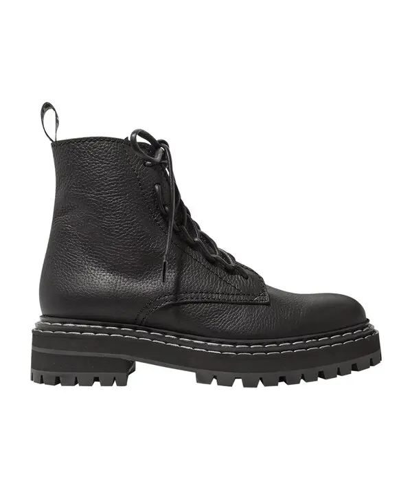 Proenza Schouler Textured-leather Ankle Boots