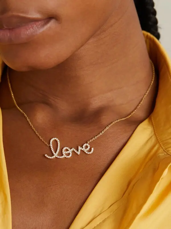 SYDNEY EVAN Big Love Diamond Necklace