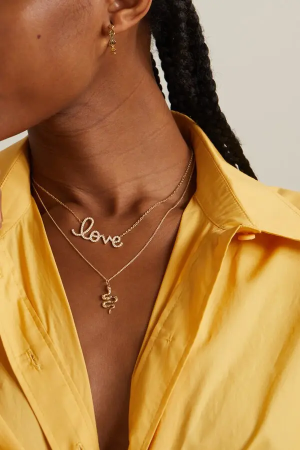 SYDNEY EVAN Big Love Diamond Necklace