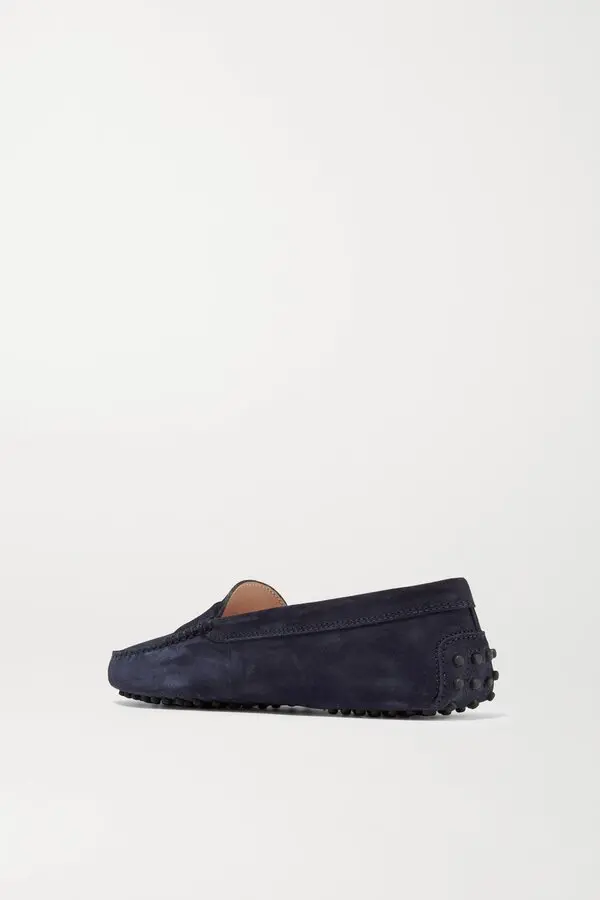 TOD'S Gommino Suede Loafers - Blue