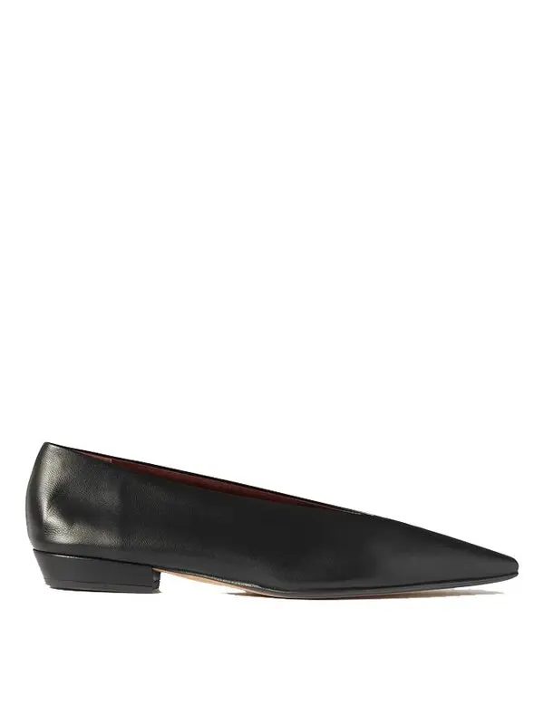 Bottega Veneta Leather Ballet Flats