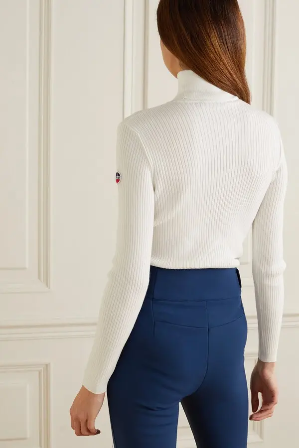 Fusalp Ancelle Ribbed-knit Turtleneck Sweater