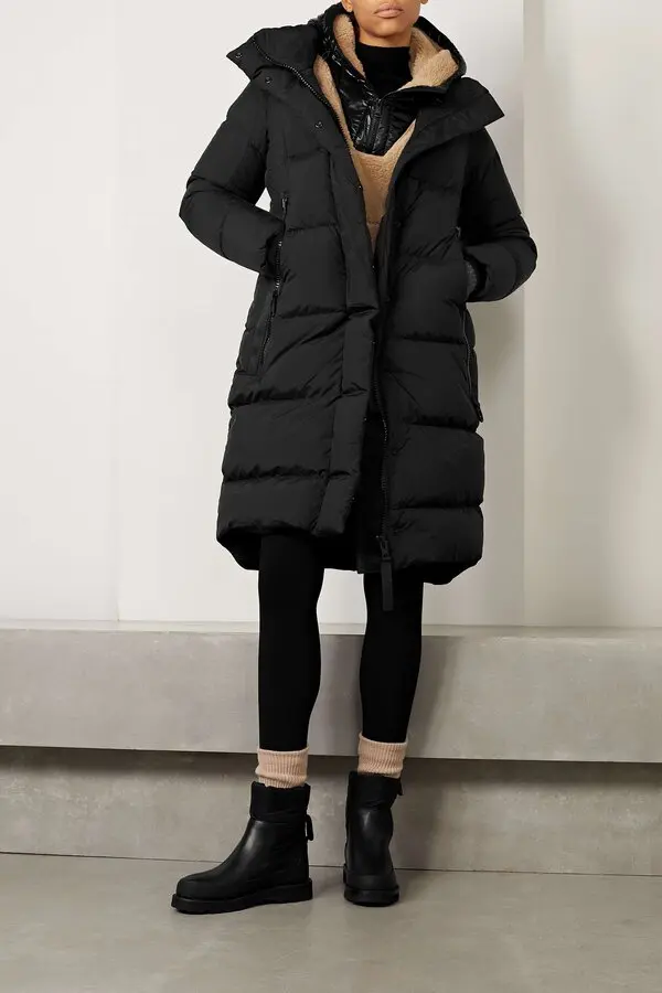 Canada Goose Byward Hooded Grosgrain-trimmed Quilted Shell Down Parka