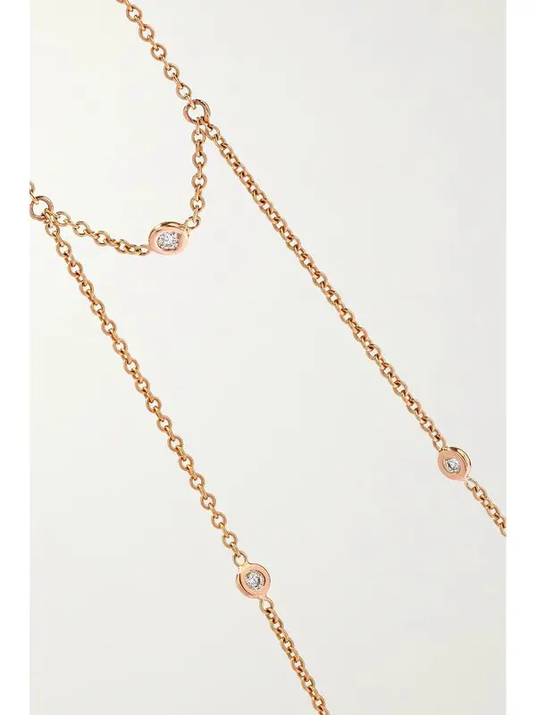 Jacquie Aiche 14-karat Diamond Body Chain