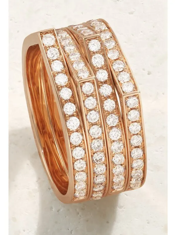 REPOSSI Antifer Diamond Ring - Gold