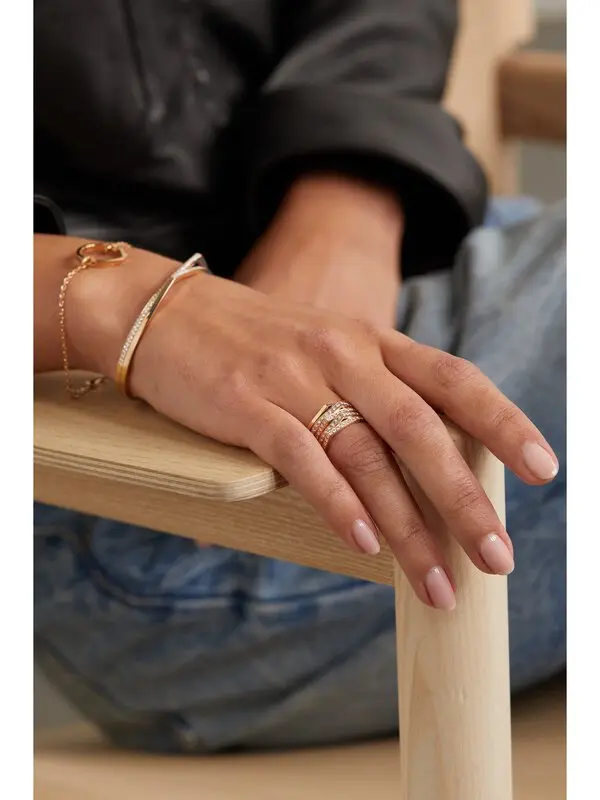 REPOSSI Antifer Diamond Ring - Gold
