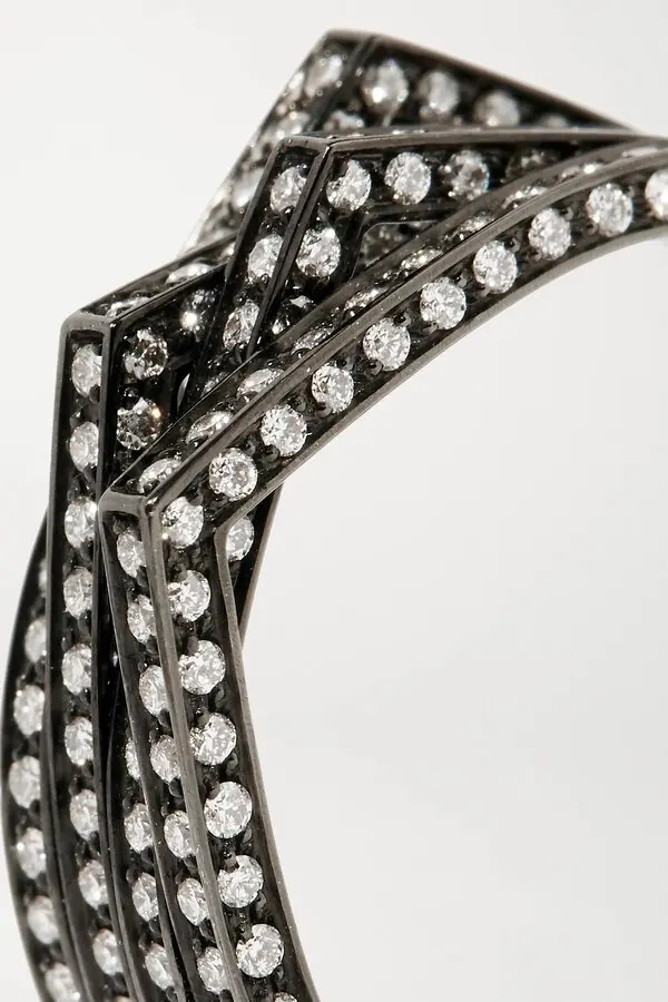 REPOSSI Antifer 18-karat Gold-washed Diamond Ring