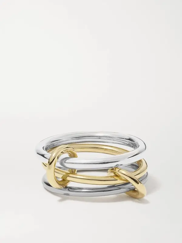 SPINELLI KILCOLLIN Fauna Set Of Three Rings - Gold