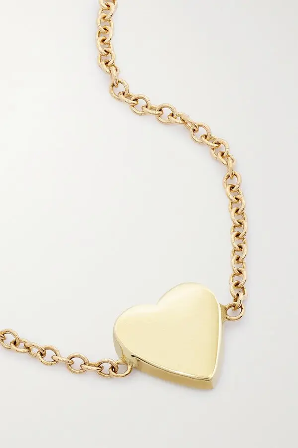 JENNIFER MEYER Mini Heart 18-karat Bracelet