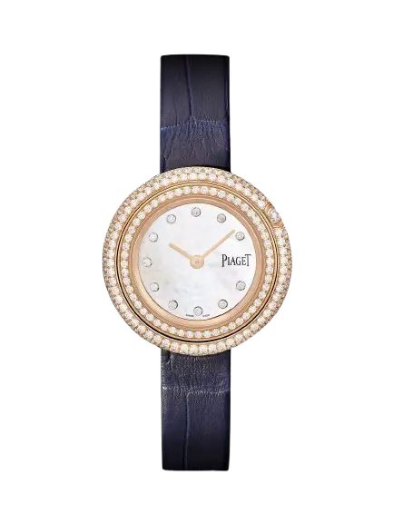 PIAGET - Piaget Possession 29mm 18-karat Rose Gold, Alligator And Diamond Watch
