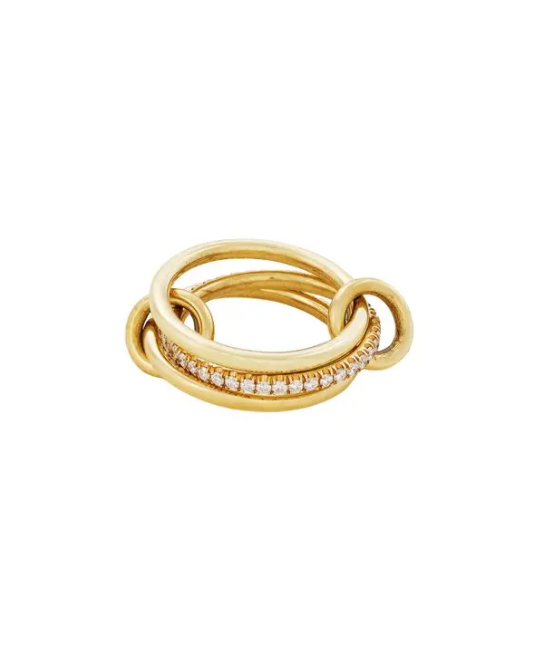 SPINELLI KILCOLLIN Sonny Diamond And 18-karat Rings Set - Gold