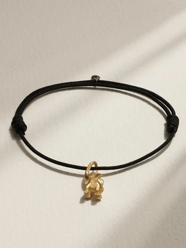 OLE LYNGGAARD COPENHAGEN My Little World Diamond And 18-karat Bracelet - Black