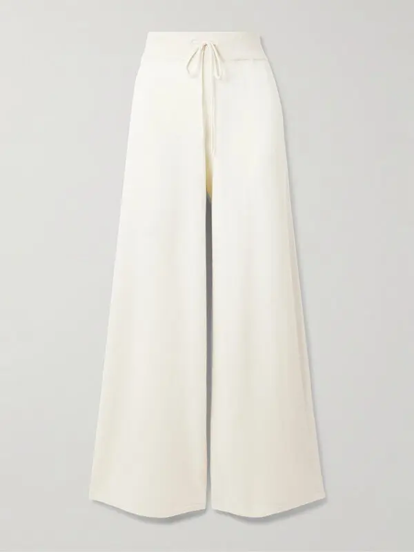 LISA YANG Sofi Cashmere Wide-leg Pants