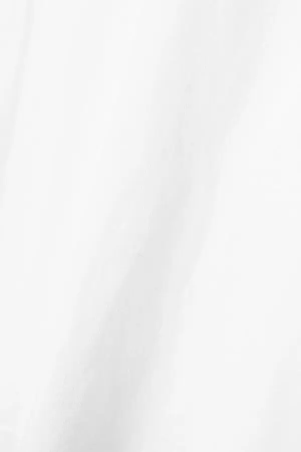 NILI LOTAN Carol Cotton-jersey T-shirt - White
