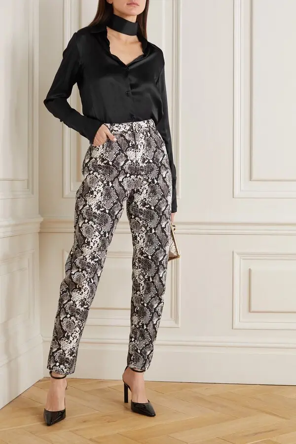 Orseund Iris Silk-satin Shirt