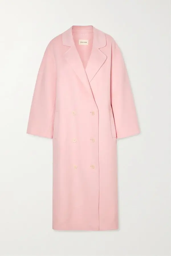Loulou De Saison Borneo Double-breasted Wool And Cashmere-blend Coat
