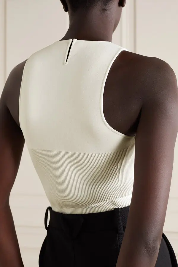Alexander McQueen Stretch-knit Tank
