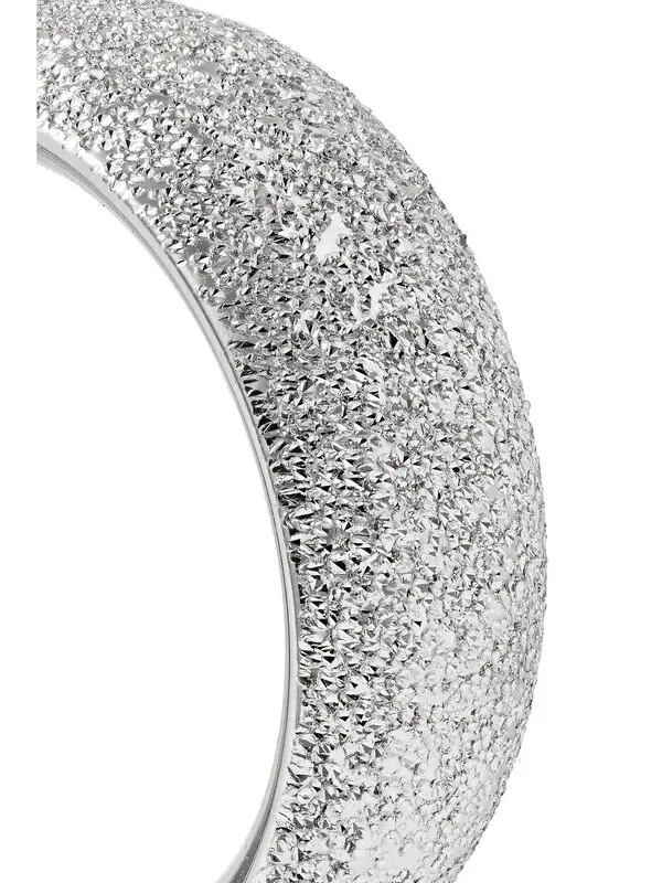 Carolina Bucci Small Florentine Finish Hoop Earrings