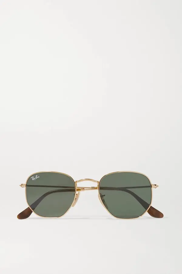 Ray-ban Hexagon-frame -tone Sunglasses