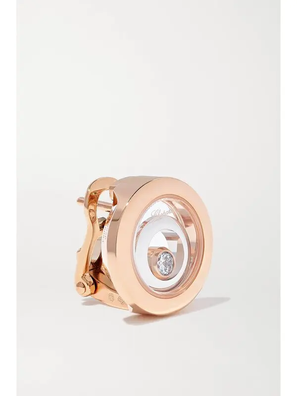 Chopard Happy Spirit 18-karat Diamond Earrings