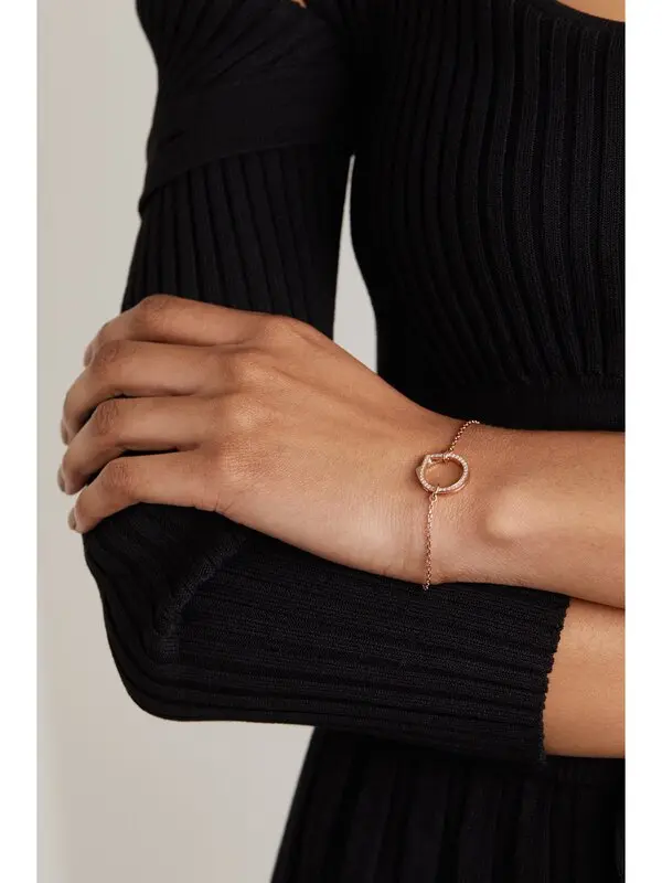 REPOSSI Antifer 18-karat Diamond Bracelet - Gold