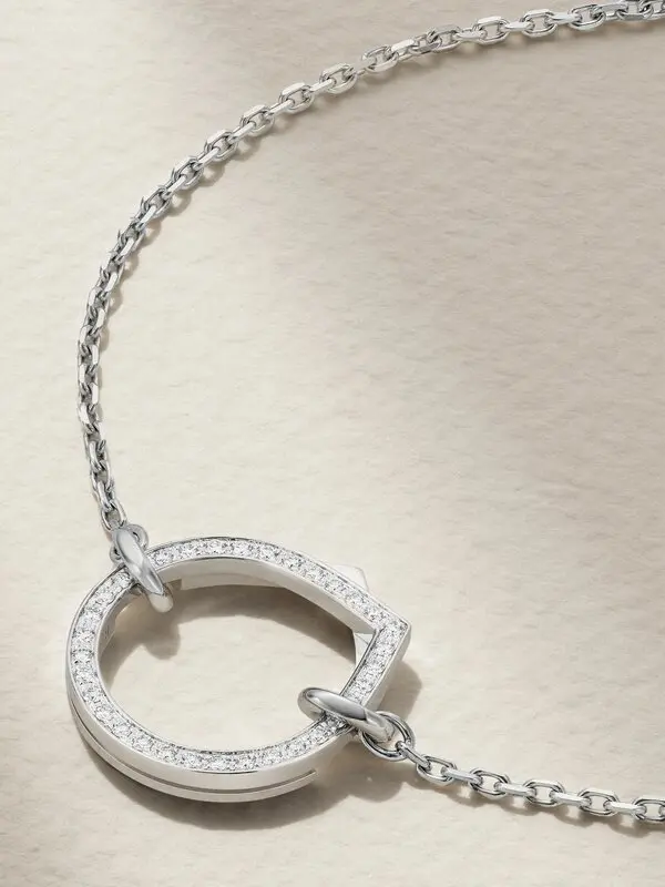 REPOSSI Antifer 18-karat Diamond Bracelet - Silver