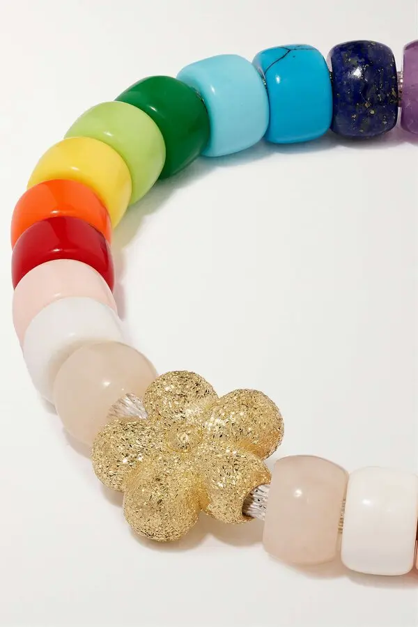 Carolina Bucci Forte Beads 18-karat And Lurex Bracelet Kit