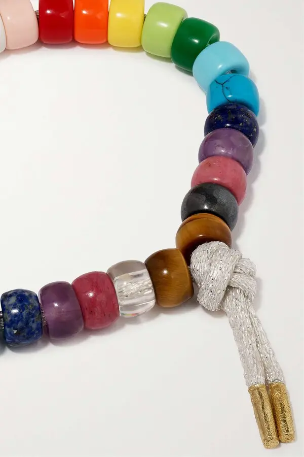 Carolina Bucci Forte Beads 18-karat And Lurex Bracelet Kit